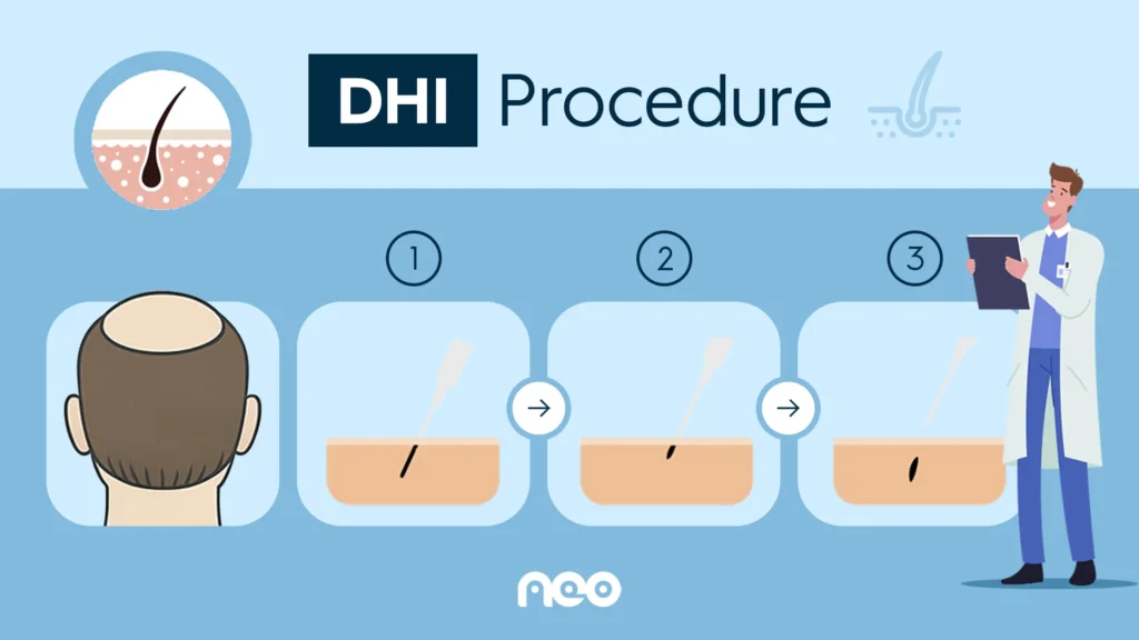 What is DHI Hair Transplant? Advantages of DHI Hair Transplant